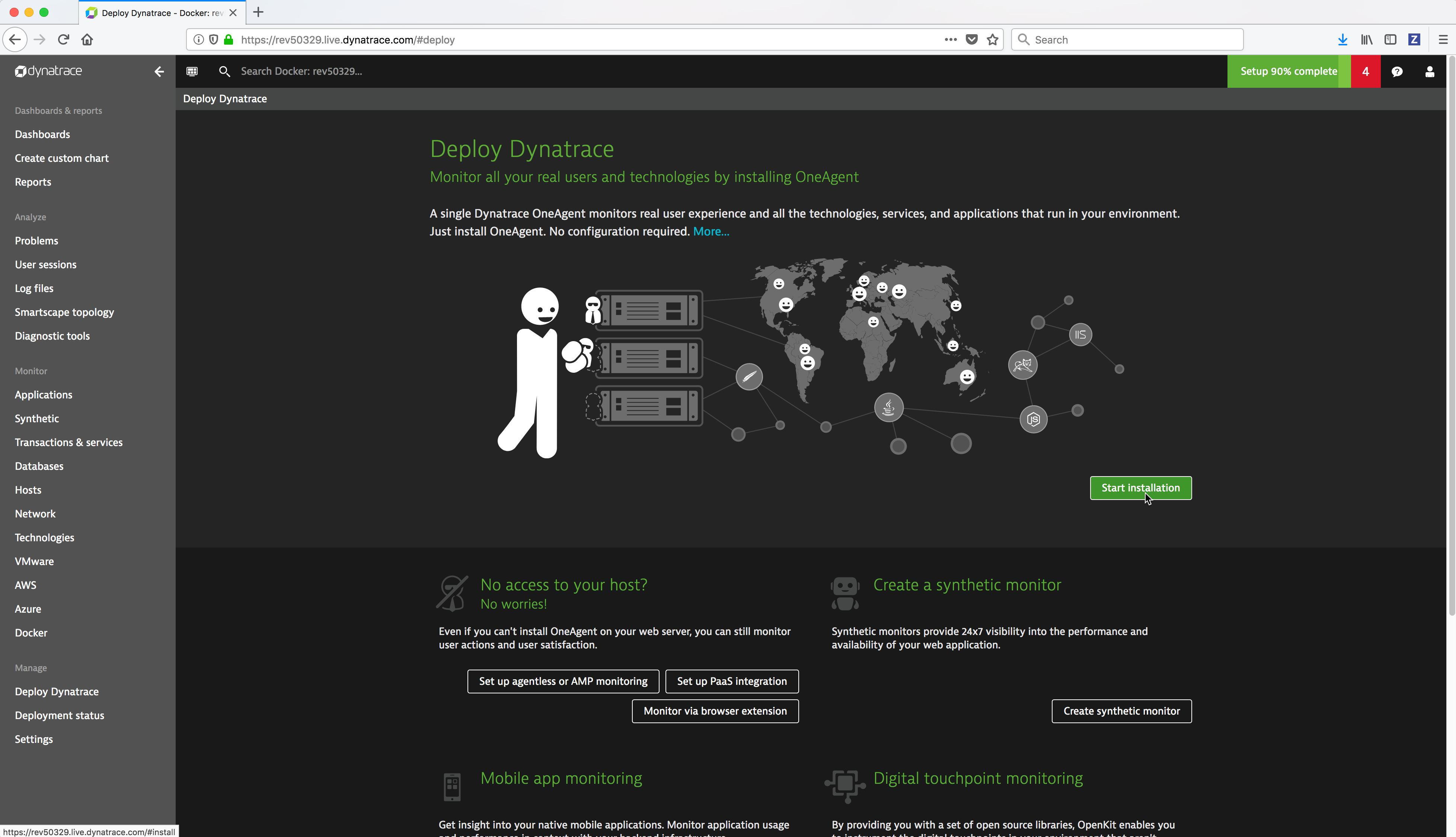 Mirantis Documentation Dynatrace Monitoring Implementation Guide For Docker Enterprise
